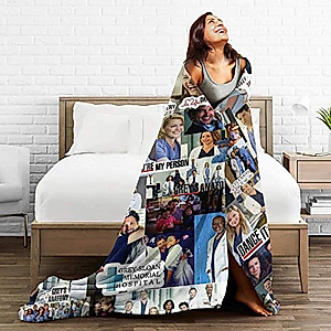 Ultra-Soft Micro Fleece Blanket Microfiber Blanket, Luxury Blanket for Bedding Sofa and Travel 60"x 50"