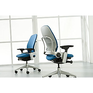 Steelcase Leap Fabric Chair, Black, -