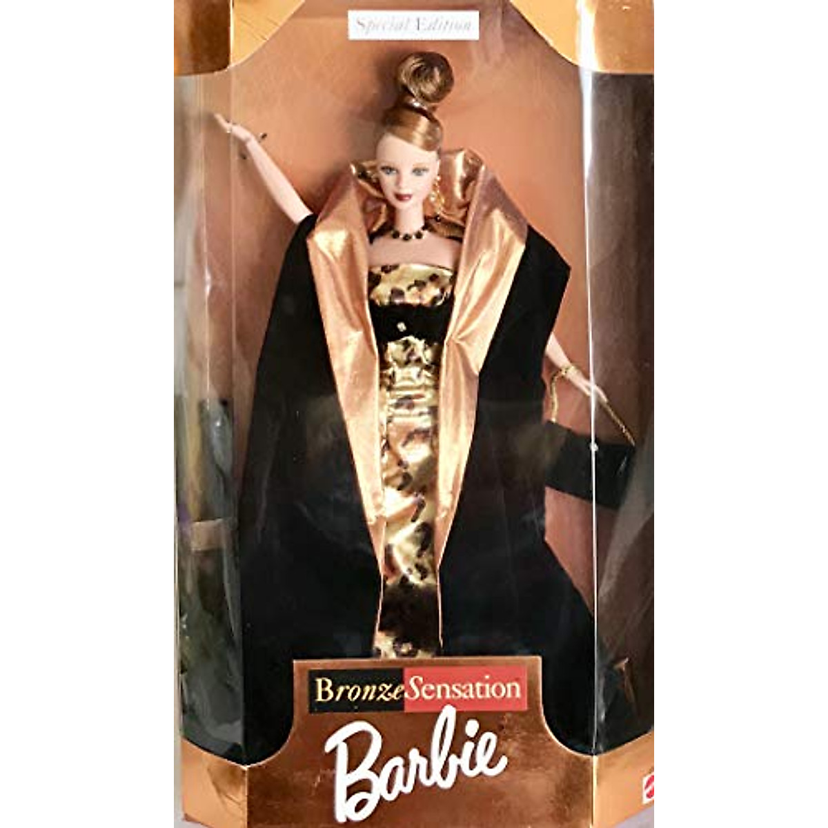 BRONZE SENSATION BARBIE DOLL w Shimmering Outfit SPECIAL EDITION (1998)
