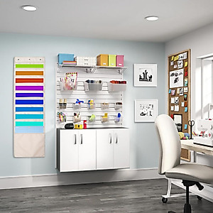 12 x 12 Paper Storage, Door Hanging Organizer for Vinyl, HTV Sheets, Cardstock, Scrapbook, Cut Mat Holder