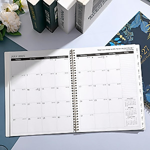 2025-2027 Monthly Planner - 2 Year Monthly Planner/Calendar 2025-2027, Academic Planner 2025-2027, Jul 2025 - Jun 2027, 11" x 9", 24 Months, Tabs, Back Pocket, Holidays, Twin-Wire Binding, Note Pages