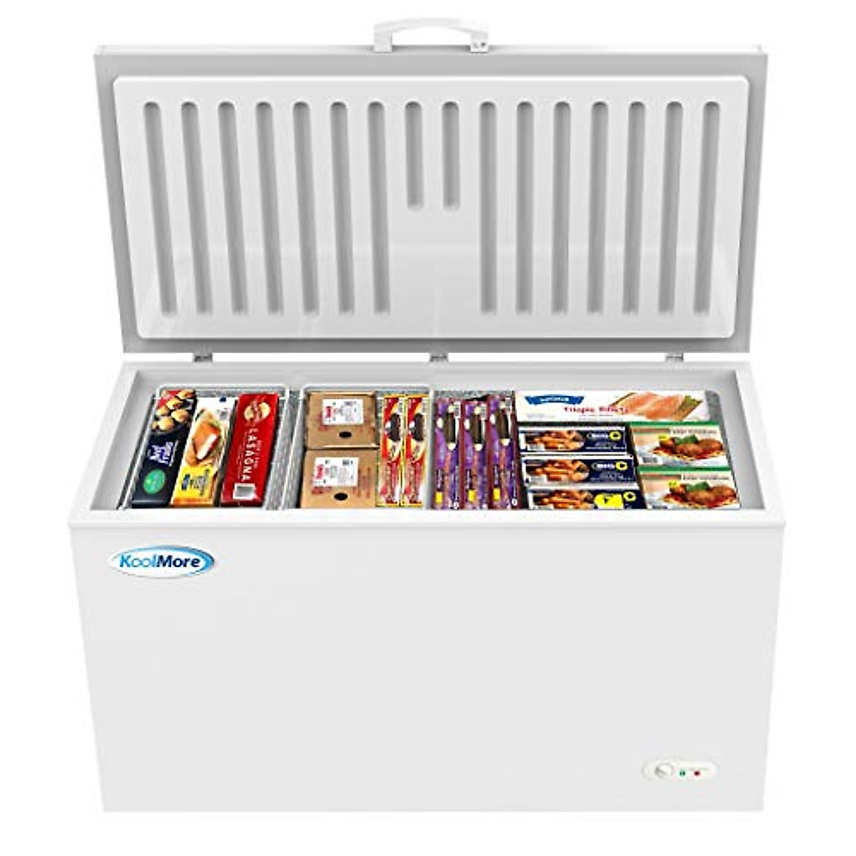 KoolMore SCF-16C Chest Freezer, 16 cu. ft, White & J-B Weld WaterWeld, 1 Hour Cure, Epoxy Putty Stick - 2 Pack, Off-White (8277-2)