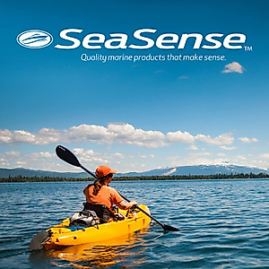 SeaSense XTreme 2 Kayak Paddle, Black, 96” - Fiberglass Reinforced Nylon Blades, 2-Piece Construction - Great for Sport, Sea, Whitewater, Recreational & Fishing Kayaking