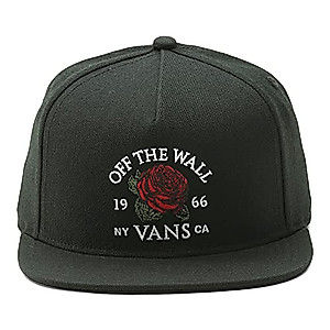 Vans Men's Snapback Hat, (Seely) Black, One Size
