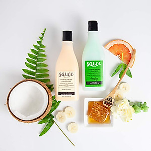 Sauce Beauty Chimichurri Mint Shampoo and Coconut Cream Conditioner Set - 2 10 fl. oz. Bottles