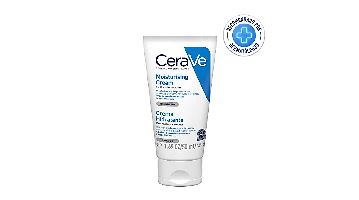 CeraVe Moisturising Cream 50ml - Hydrating & Fragrance Free