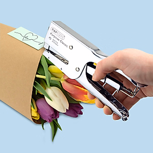 Rapesco R81000A3 Porpoise Staple Plier, 45 Sheet Capacity, Chrome