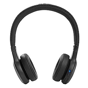 JBL Live 460NC - Wireless On-Ear Noise Cancelling Headphones with Long Battery Life and Voice Assistant Control - Black