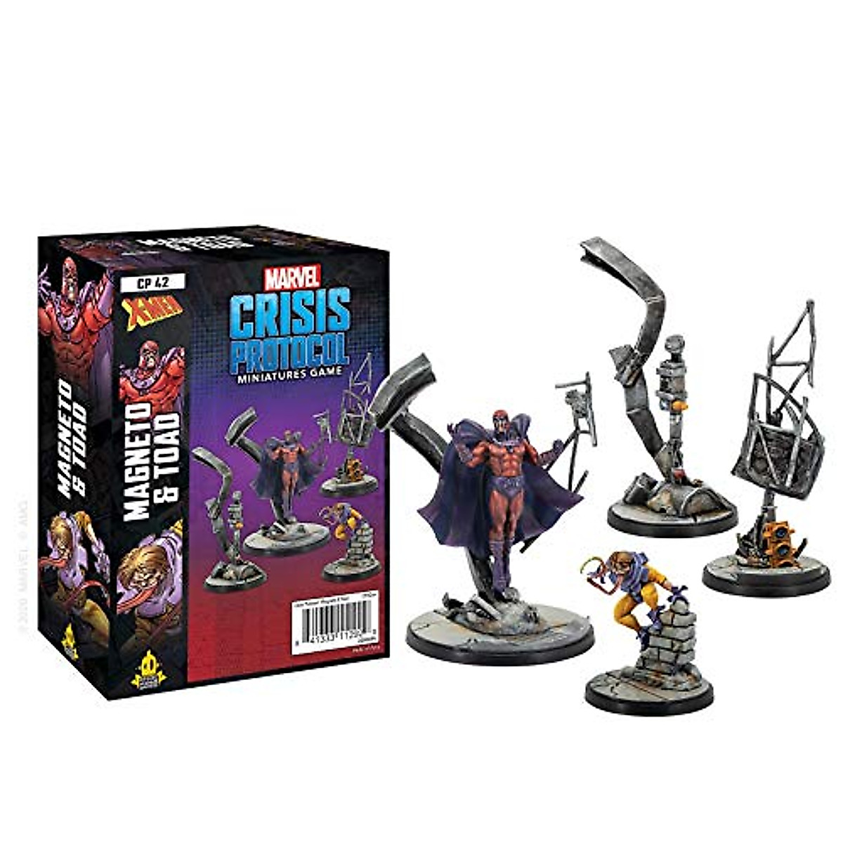 Fantasy Flight Games Marvel: Crisis Protocol Magneto and Toad Character Pack