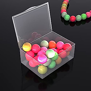 Goczsvoy 13Pcs Mini Plastic Clear Boxes With A Storage Case, Small Plastic Clear Containers For Bead Organizer, Jewelry, Craft, Small Things Storage And Organization