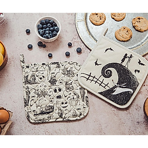 Disney The Nightmare Before Christmas Kitchen Pot Holder | Set of 2