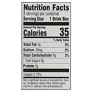 Honest Kids, Apple Juice Drink, 6 Fl Oz (Pack of 8)