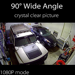 honic Clear Night Vision 2MP Wide Angle (AHD TVI CVI 960H) Indoor Outdoor Bullet CCTV Camera, 1080P Security IR Analog Camera, Waterproof Full HD Cam for Home Video Surveillance (Metal, White)