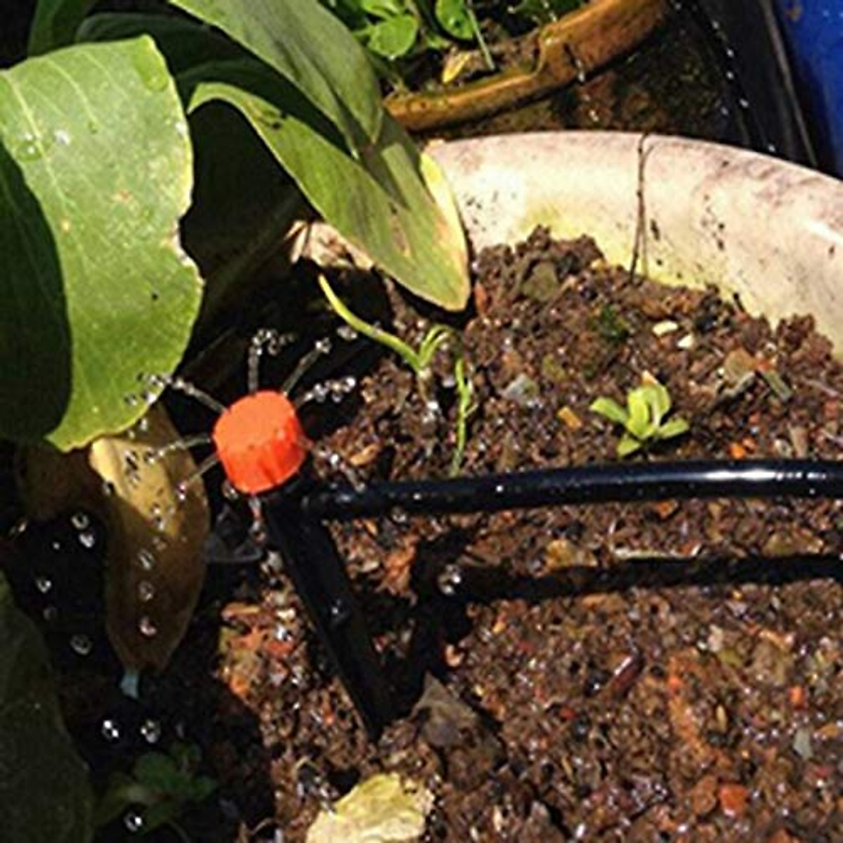 Koleso 15m 4/7mm DIY Micro Drip Irrigation System Garden Water Kits Garden Supplies Garden Irrigation System Water Cooling Equipment