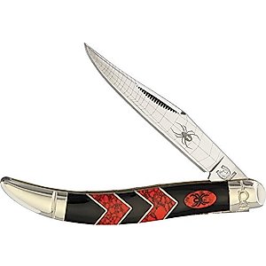 Rough Rider Black Widow Medium Toothpick Pocketknife RR1672