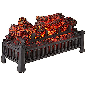 Pleasant Hearth L-24 Electric Log , Black