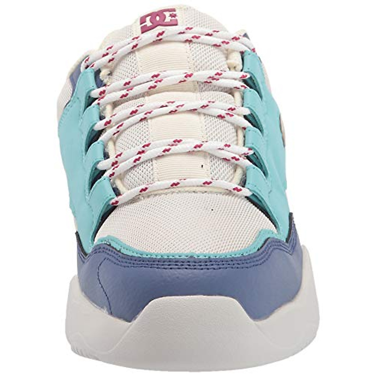 DC Women's DECEL Skate Shoe, Jade Cream 6 medium US