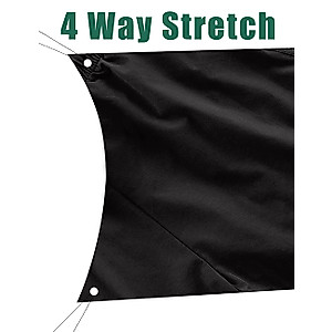 Rexcyril Men's Athletic Gym Workout Shorts 3 Inch Quick Dry Running Bodybuilding Short Shorts with Liner and Zipper Pockets, Black, Medium