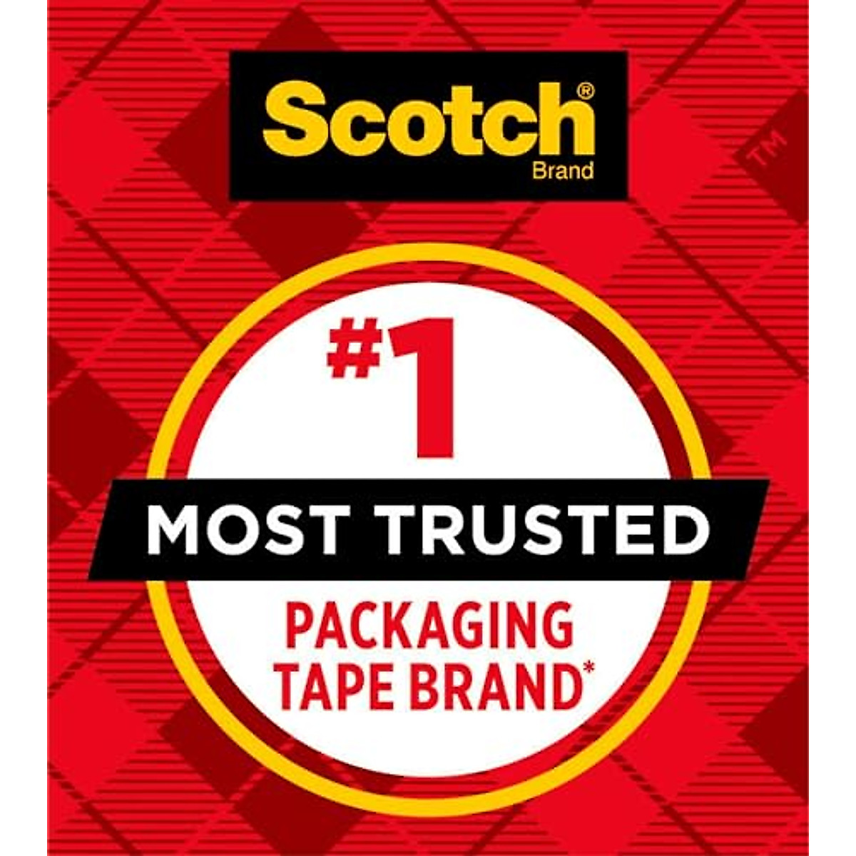 Scotch Heavy Duty Shipping Packing Tape, Clear, Shipping and Packaging Supplies, 1.88 in. x 54.6 yd., 2 Tape Rolls with 1 Dispenser