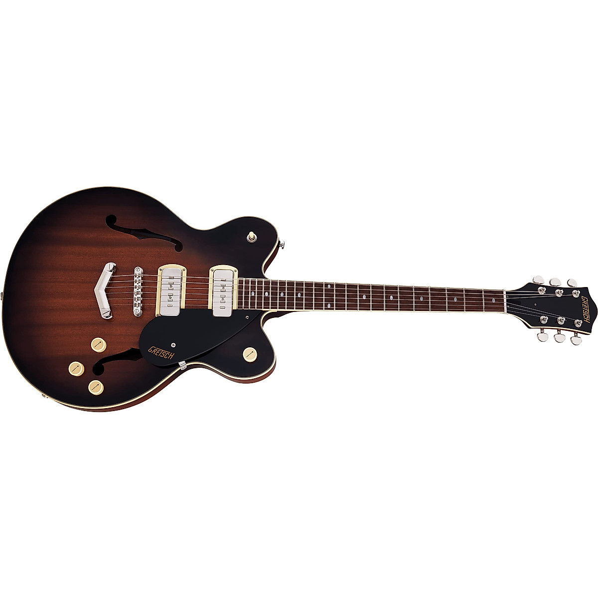 Gretsch G2622-P90 Streamliner Center Block Double-Cut P90 Havana Burst w/V-Stoptail