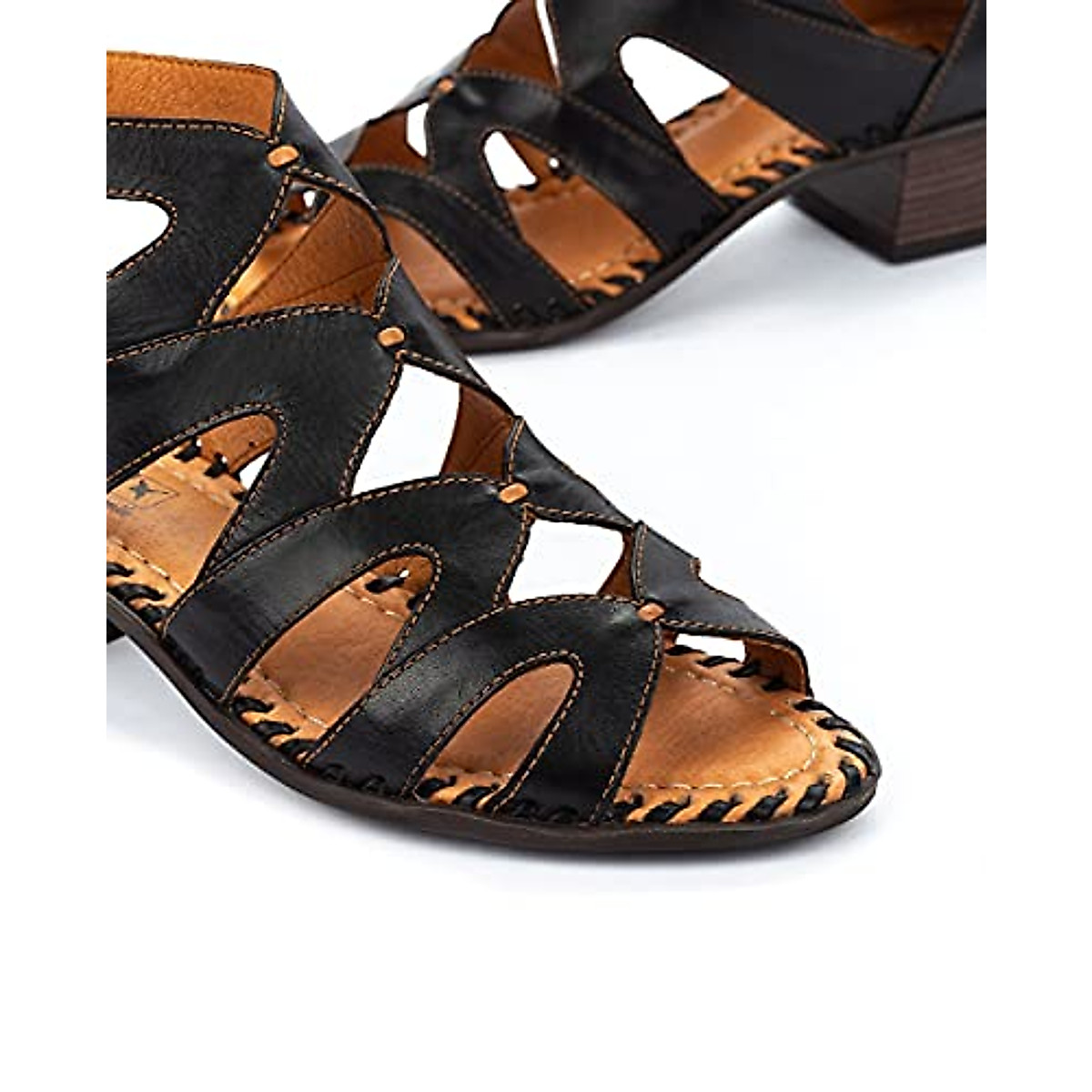 Pikolinos Women's Melilla W4G Open Toe Sandals, Black, 7