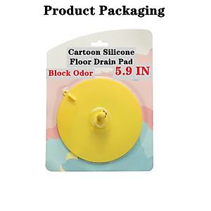 MAOYONG Bathtub Drain Cover Tub Stopper-Cute Silicone Floor Drain Cover for Bathroom, Bath Tub Drain Plug for Shower Floor, Kitchen Sink Drain Stoppers