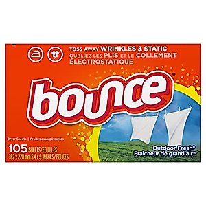 Bounce Outdoor Sheets, Fresh, 105 Count