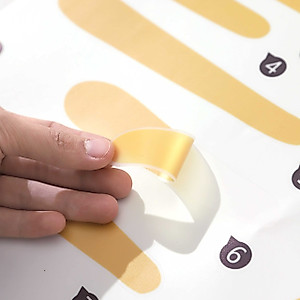 Large Half Sun Wall Decal - Children's Baby Boys Girls Nursery Decor, Kids Room Wall Art, Removable Sunburst Wall Stickers (Sun Wall Decor)