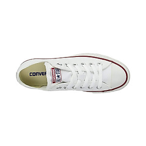 Converse Unisex Chuck Taylor All Star Low Basketball Shoe (39-40 M EU / 8.5 B(M) US Women / 6.5 D(M) US Men, Optical White)