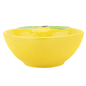 Dessert Dish Plates Snacks Fruit Salad Platter Ceramic Bowl Dish Platter Pastry Plate Lovely Table Decoration Lemon