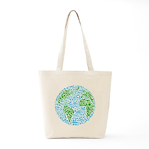 CafePress Save The Planet Tote Bag Canvas Tote Shopping Bag