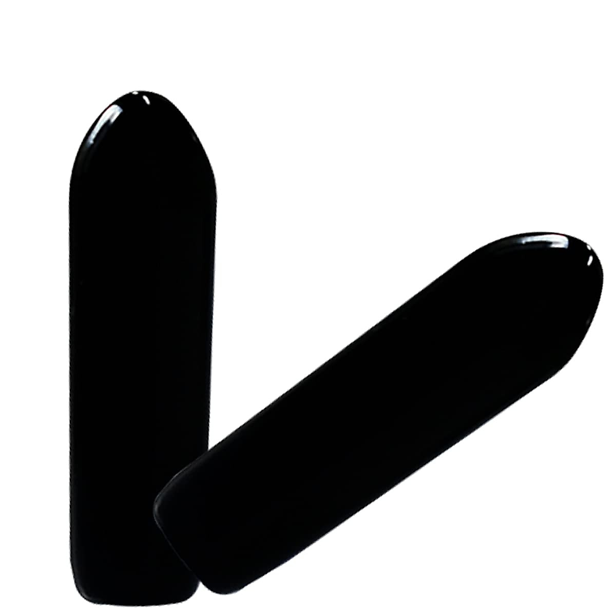 50pcs Vinyl Flexible End Caps, Rubber End Caps, Black Bolt Screw Thread Protector Safety Cover (1/8 Inch 3 mm)