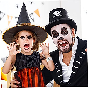 Alasum 250 pcs Classroom Favor Spider Zombie Favors Ghost Adults Prop Bracelet Snap Band Ring Stuffers Party Decoration for Filler Toys and Wristband Bulk Halloween Goodie Bag Toy