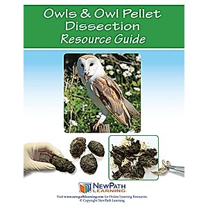 NewPath Learning-14-6715 Owls and Owl Pellet Dissection Resource Guide - Self-Directed Readings, Illustrated Explanations