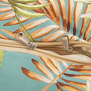 Makimoo Set of 4 Outdoor Dining Chair Cushions, Comfort Patio Seating Cushions, 44 x21x4.5 inch, Single Welt and Zipper, Verdant Leaf Canopy