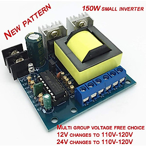 High Voltage Boost Converter DC-AC 12V to 110V 220V 175V AC 150W Inverter Boost Board Transformer