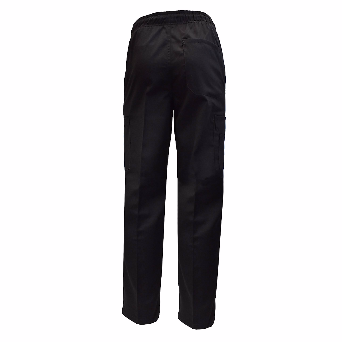 Natural Uniforms Classic Chef Cargo Pants (Black Single, Medium)