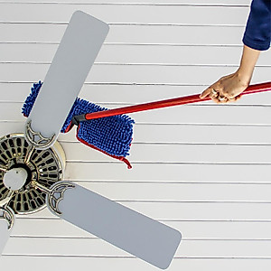 O-Cedar Dual Action Microfiber Flip Mop Refill, Dust/Microfiber Flat Mop Refill, 1 CT (Pack of 2) …