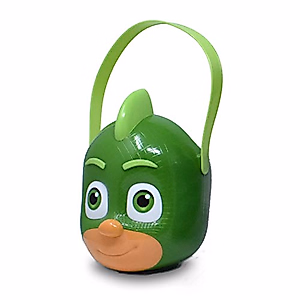 PJ Masks Gekko – Character Bucket – Children’s Halloween Trick or Treat Candy and Storage Pail, Multi (PJ00200)