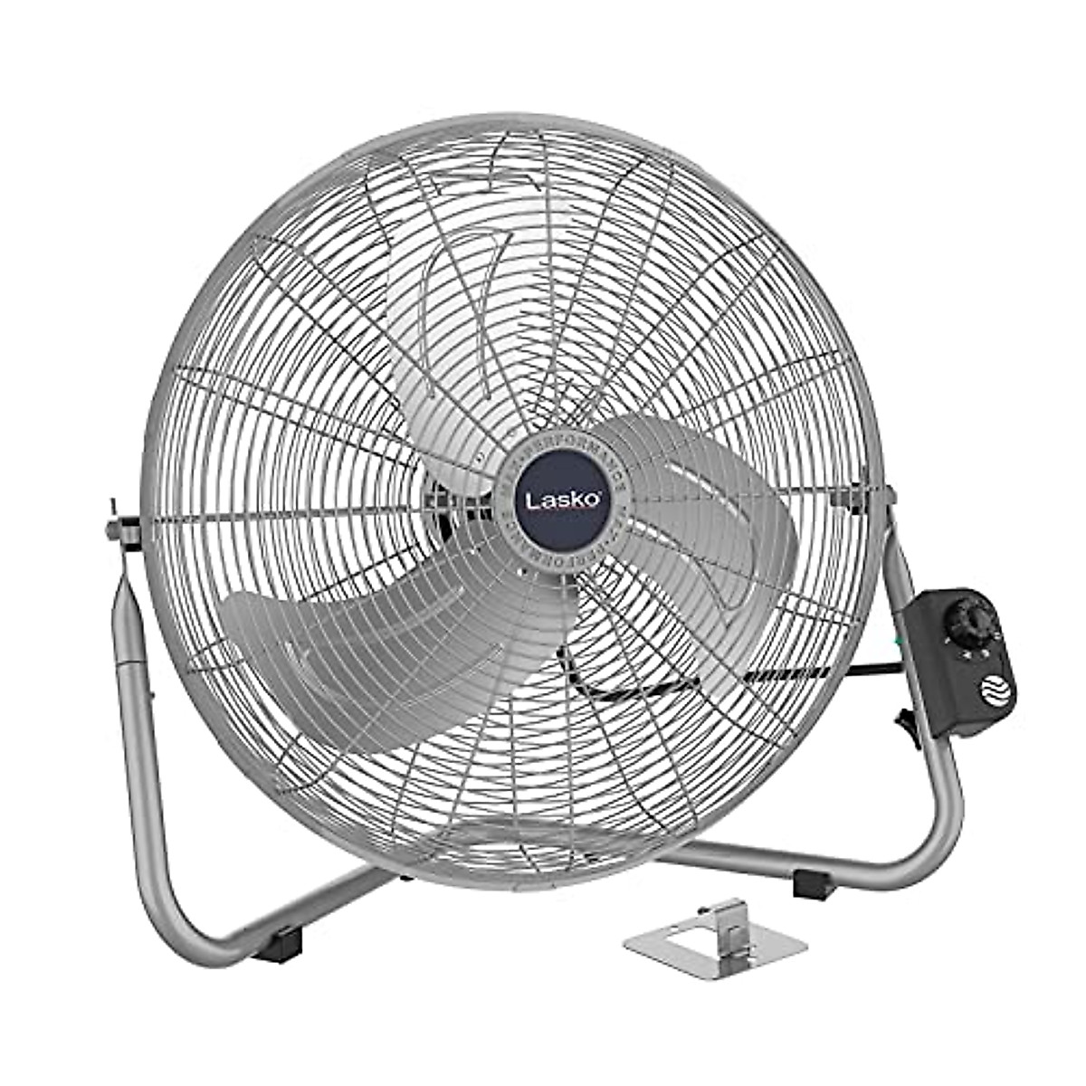 Lasko 20″ High Velocity QuickMount, Easily Converts from a Floor Wall Fan, Silver 2265QM