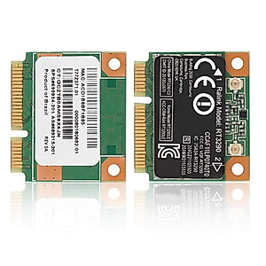 Wireless Network Card, RT3290 Mini PCI E Port WiFi Wireless Network Card, 150Mbps High Speed PCI E Bluetooth Network Card