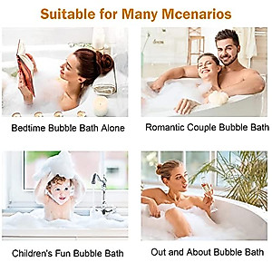 2-Pack Rainbow Bath Bombs Spa Set, 6.3oz Untra Large Size, Moisturizes Skin Contain Organic Ingredients, Natural Essential Oil