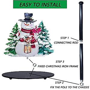 Christmas Paper Towel Holder, Christmas Snowman Weighted Paper Holder, Kitchen and Bathroom Accessories Paper Holder, Christmas Decoration (Style B)