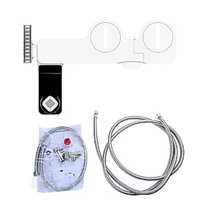 Innovative Toilet Bidet Attachment User Friendly Designings Self Sprayer With Phone Stand Simple Installation