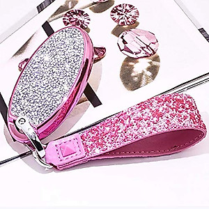 Royalfox(TM) 3 4 5 6 Buttons 3D Bling keyless Entry Remote Smart Key Fob case Cover for Nissan Murano Pathfinder Titan Maxima Sylphy Lannia Livina NV200 Tiida Teana Qashqai Sunny (Pink)