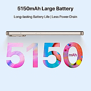 UMIDIGI Unlocked Cell Phone, A13 Pro (4GB+128GB) NFC Cell Phone, 6.7" HD Full Screen + 5150mAh Battery, Dual Mics Noise-Cancellation, Unisoc T610 Processor Android Cell Phone with FM Radio