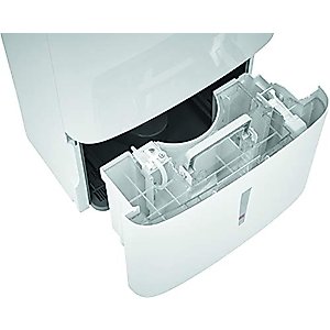Frigidaire FFAP5033W1 Dehumidifier, High Humidity 50 Pint Capacity with Built-In Pump and a Easy-to-Clean Washable Filter, in White