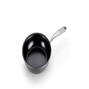 Lagostina Nera Hard Anodized Nonstick 8.5-Inch Fry Pan, Dishwasher Safe Cookware,Grey