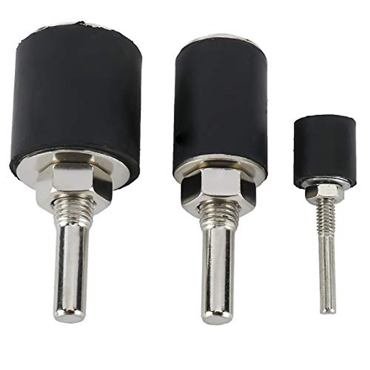 BTSHUB 25 PCS Sanding Drum Kit - Including 20 Sanding Bands, 5 Mandrels, Fits Any Drill,for Rotary Tools, Die Grinder, Power Drills, Carpenters, Woodworking, Paint, Sanding Surfaces and Finishing Jobs