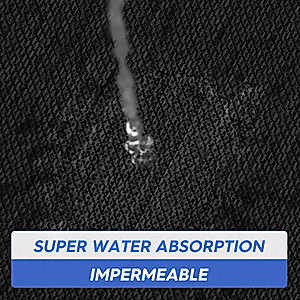 Artoid Mode Black Washable Non-Slip Kitchen Rugs Doormat, Absorbent Rubber Backing Halloween Kitchen Mats Front of Sink Kitchen Mats for Floor Home Decor 17x29 Inch